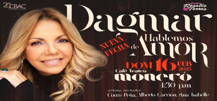 Dagmar "Hablemos de Amor" | Ticketera